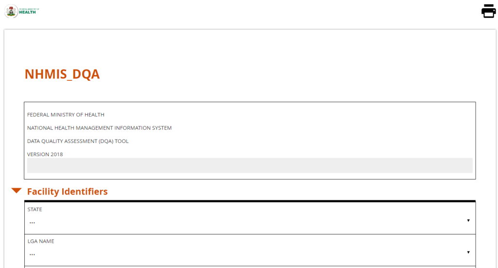 Conduct Issa - Federal Ministry of Health